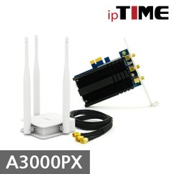 아이피타임 IPTIME PC 노트북 USB 와이파이 무선 랜카드 A3000PX - SSG.COM