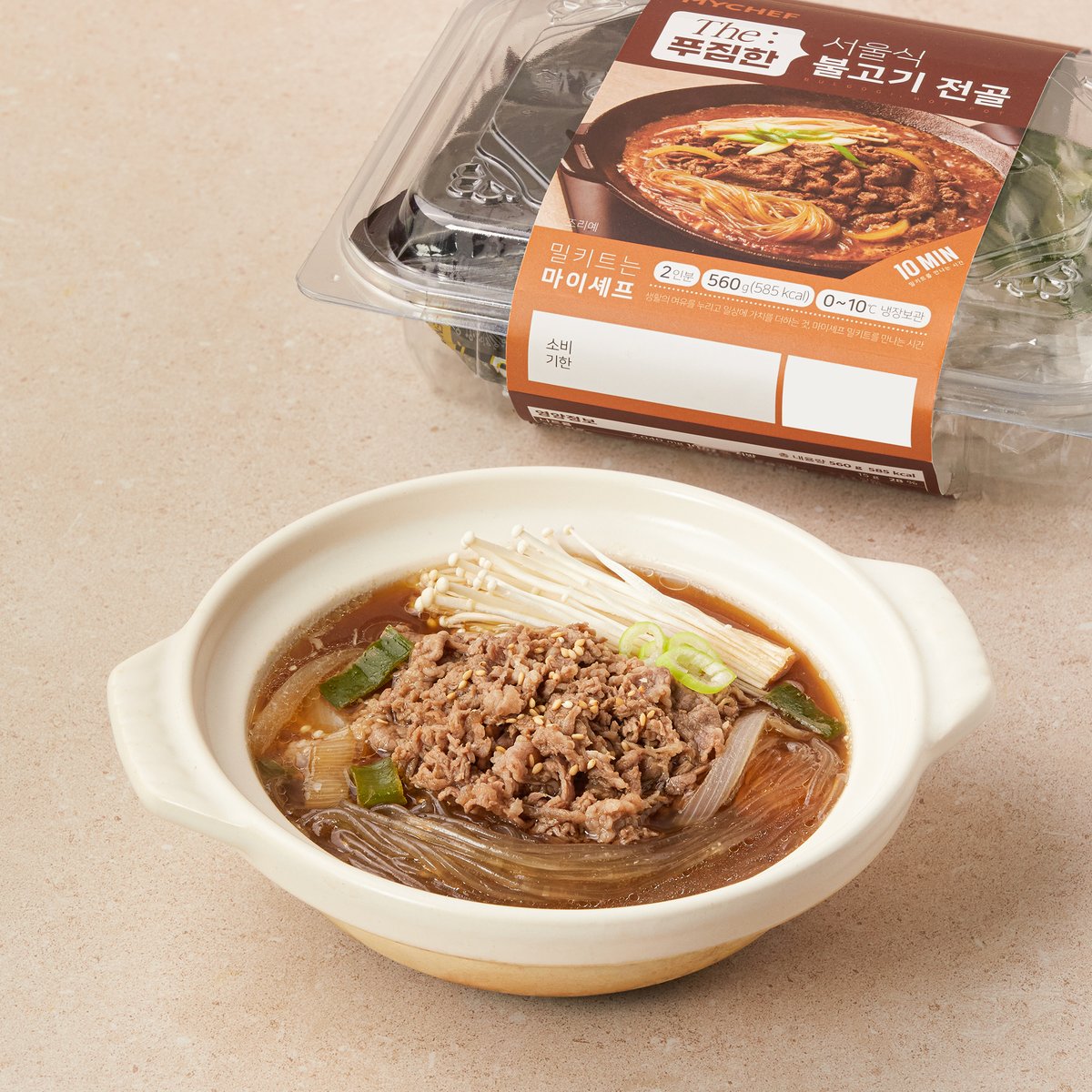 [The : 푸짐한] 서울식 불고기 전골 560g - SSG.COM