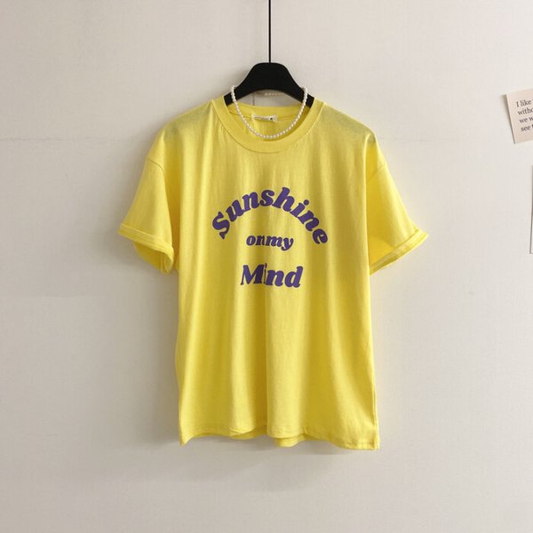 허니제이 / 1+1 아놀 배색 레터링 여유핏 반팔 티셔츠(5color)[중지]10 - SSG.COM