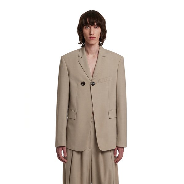 Double-Breasted Blazer_Beige - SSG.COM