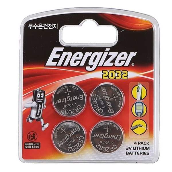 건전지 코인셀리튬 CR-2032 3V 팩4EA - SSG.COM