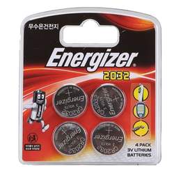 건전지 코인셀리튬 CR-2032 3V 팩4EA - SSG.COM