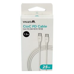 CtoC PD 25W 고속 데이터 케이블 1.2M - SSG.COM