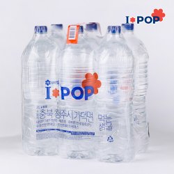 아이팝 먹는샘물 생수 2L x 6pet - SSG.COM