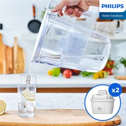 필립스 피처 간이정수기 2.6L AWP2933+필터 2입 - SSG.COM