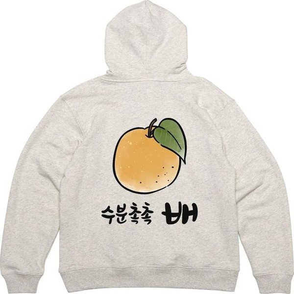 [MENORSGF_4A]후드티 아동후드티 뒷면 수분촉촉 과일 배 - SSG.COM