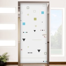 ch263-떨어지는도형 현관문시트지 - SSG.COM