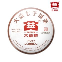 중국 운남성 보이차 7592(2001) 숙차 357g - SSG.COM