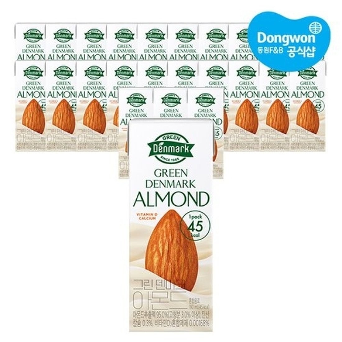 [동원] 그린덴마크 아몬드 190ml x 24입 (1box), 믿고 사는 즐거움 SSG.COM