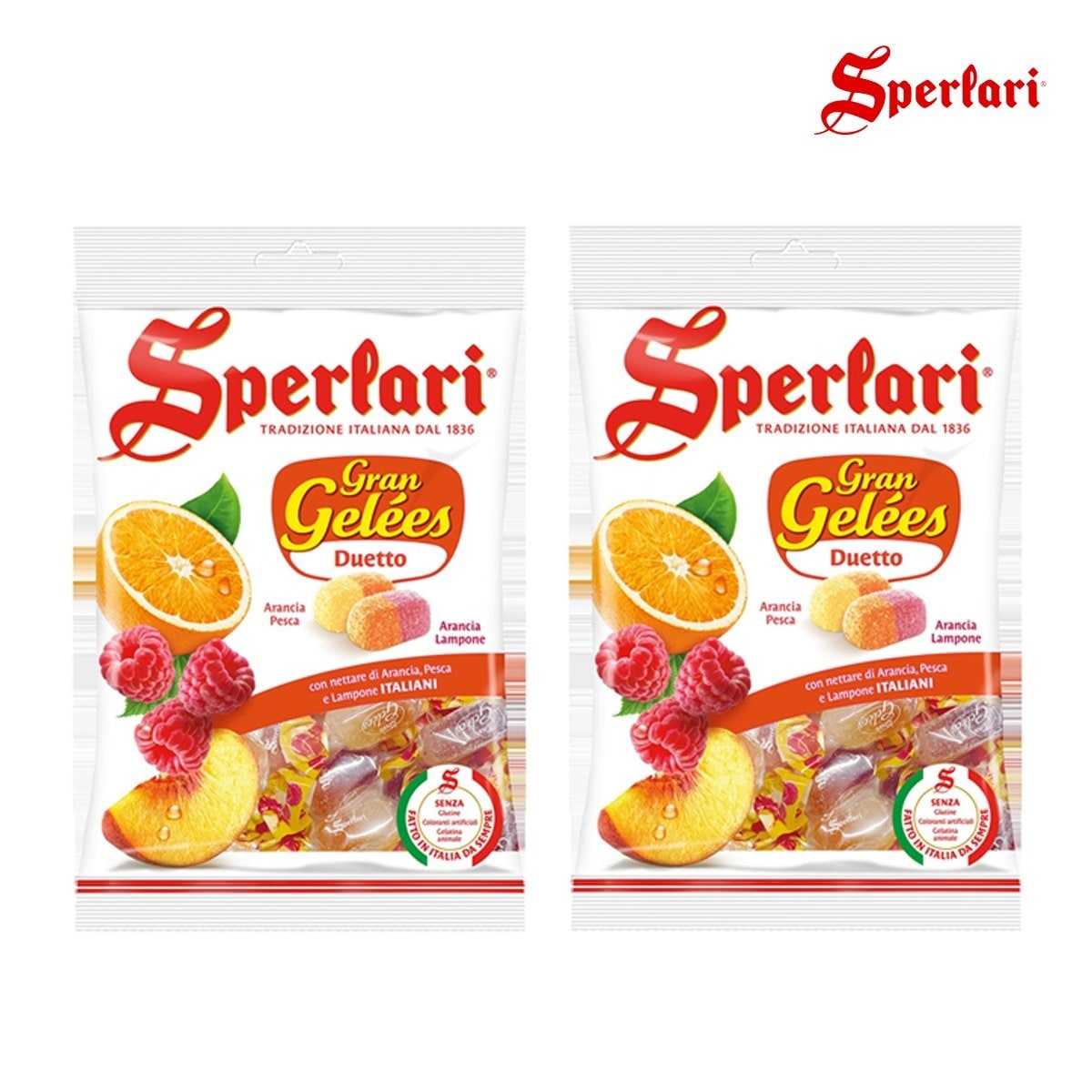 [공식]이탈리아젤리 스페를라리 과일젤리 듀에또 젤레 175g X 2개_SPJEDU0112 - SSG.COM