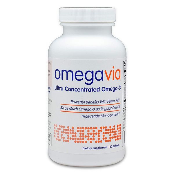 OmegaVia Ultra Concentrated Omega-3 오메가 60정 - SSG.COM