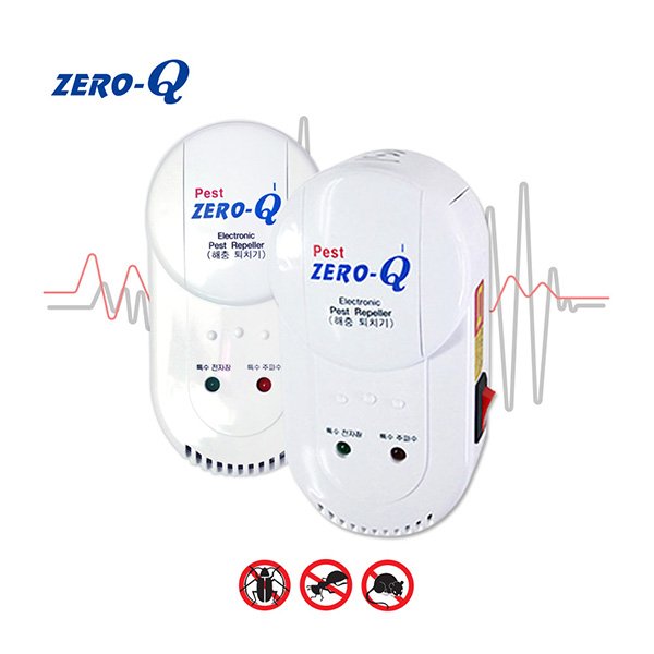 [삼국]초음파 바퀴 개미 쥐 벌레 해충퇴치기 제로큐Q1 - SSG.COM