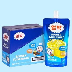 동아제약 얼려먹는 박카스 얼박 210ml 40개(1박스) - 오리지널(박카스) 복숭아 샤인머스캣 - SSG.COM