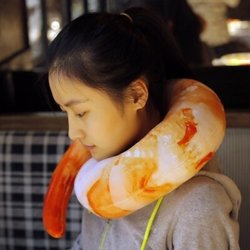 정품 칵테일 새우 목쿠션 목베개 40cm - SSG.COM