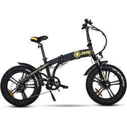 독일 jeep 지프 자전거 Jeep Fold Fat E-Bike FR 7020 - Foldable E-Fatbike 20 Inch with 7-Spe - SSG.COM