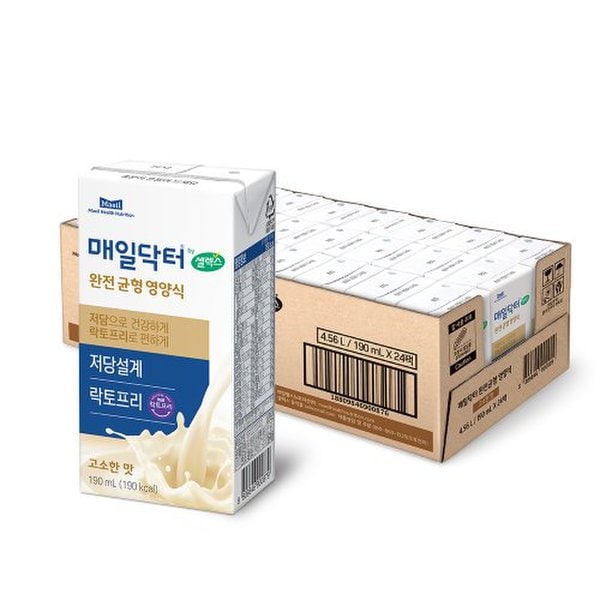 [셀렉스] 매일닥터 by 셀렉스 완전균형영양식 190ml x 24개입(1박스) - SSG.COM