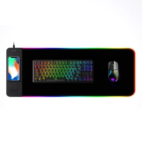 NX1010 무선 충전 마우스 장패드(NX-WMP100) - SSG.COM