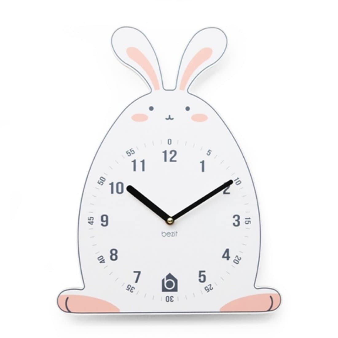 BEZIT - WITTY RABBIT WALL CLOCK(무소음 벽시계), 믿고 사는 즐거움 SSG.COM