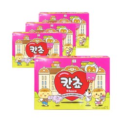 롯데제과 칸쵸 쵸코 파티팩 196g x 4개 /대용량과자 - SSG.COM