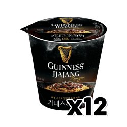 오뚜기 기네스 짜장면 소컵 컵라면 65g x 12개 - SSG.COM