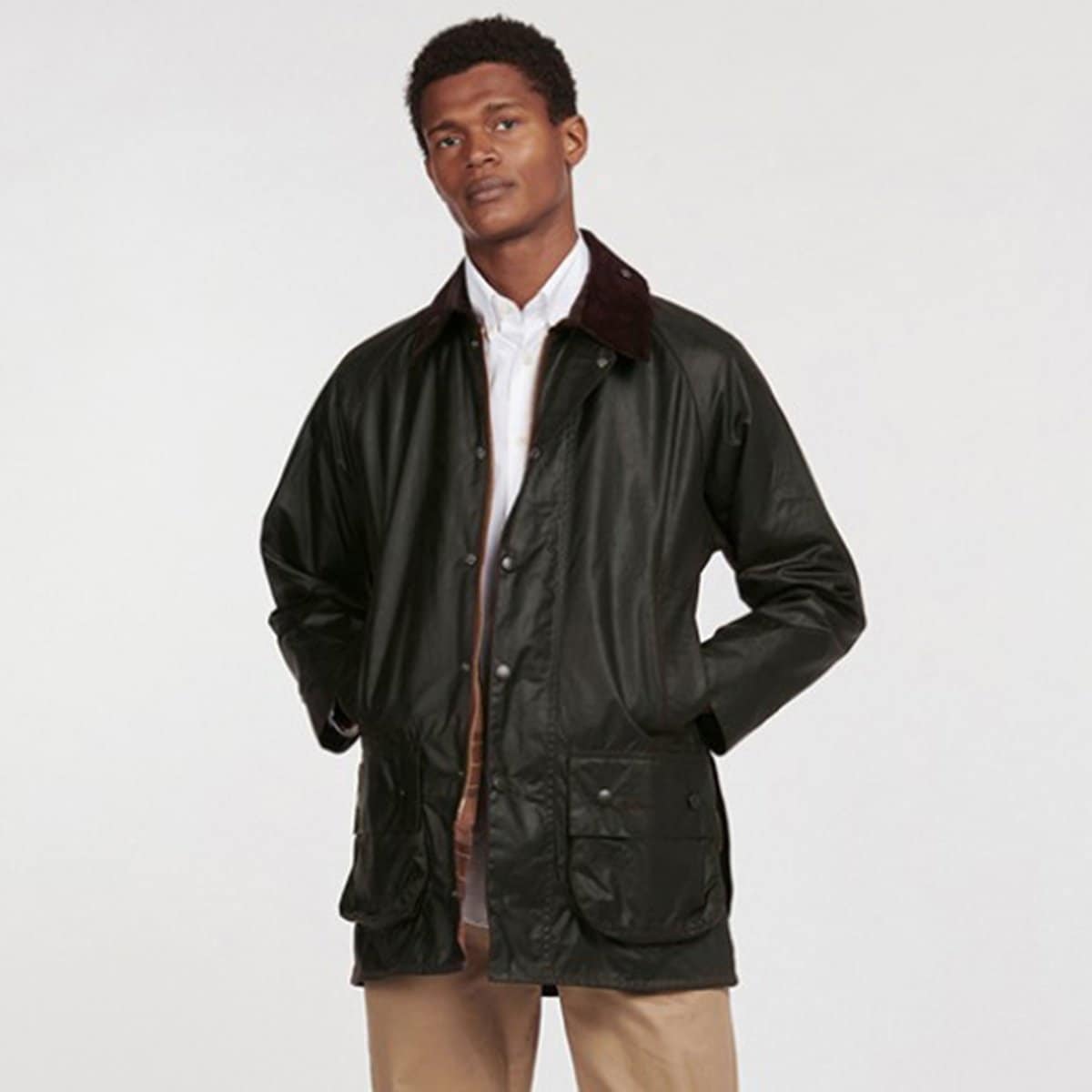 [24FW][Barbour] 남성 카키 뷰포트 왁스 자켓 (URJA4F017E3) - SSG.COM