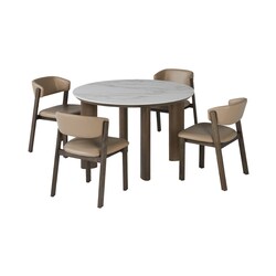 아망드 원형테이블 세트_체어4EA - SSG.COM