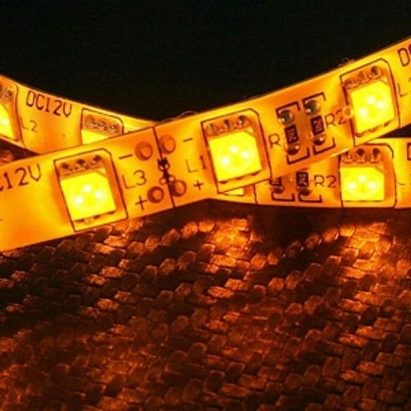 12V 차량용 5050 3칩 6발램프 LED바 옐로우LED 10cm - SSG.COM