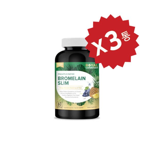 로얄캐네디언 브로멜라인 슬림 60캡슐 3EA - SSG.COM