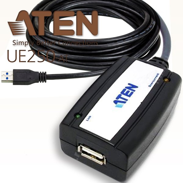 ATEN 에이텐 UE250 USB2.0 Extender 연장 케이블 5M - SSG.COM