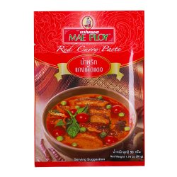 MAE PLOY 레드 커리 페이스트 50g / 태국 카레 매콤한맛 소스 - SSG.COM