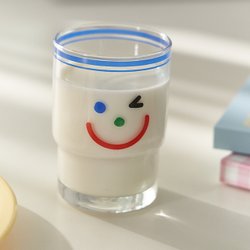 찡긋 표정 유리컵 2P - SSG.COM