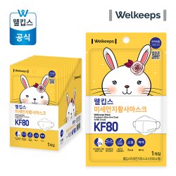 웰킵스 미세먼지황사마스크 KF80 소형 25개입 - SSG.COM