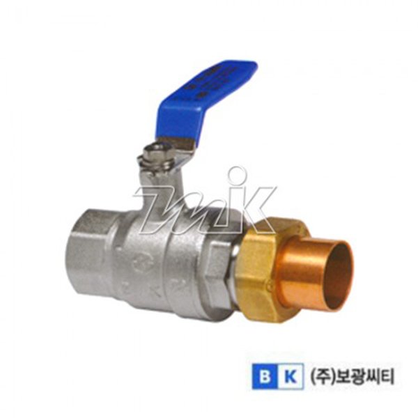 황동밸브 보온용 CM볼밸브 (국산/도금) (17322) - 40A - SSG.COM