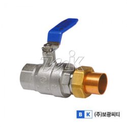 황동밸브 보온용 CM볼밸브 (국산/도금) (17322) - 40A - SSG.COM