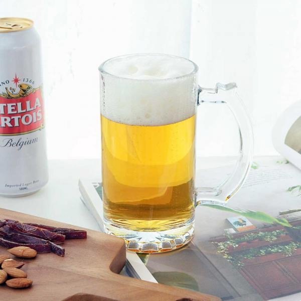 맥주컵 얼음 생맥주잔 전용잔 480mL 2P 500잔 - SSG.COM