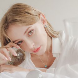 제이로렌 N0992 실버925 터키석 목걸이 - SSG.COM