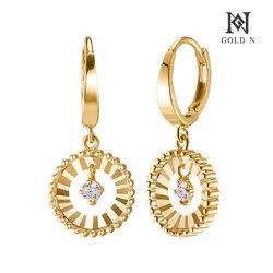 골드앤 18K 만월 귀걸이 - SSG.COM