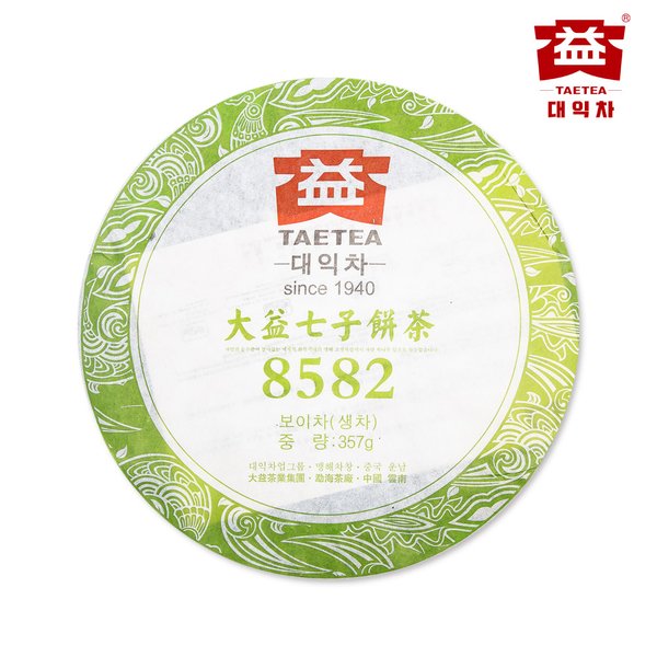 대익차 중국 운남성 보이차 8582(101) 생차 357g - SSG.COM