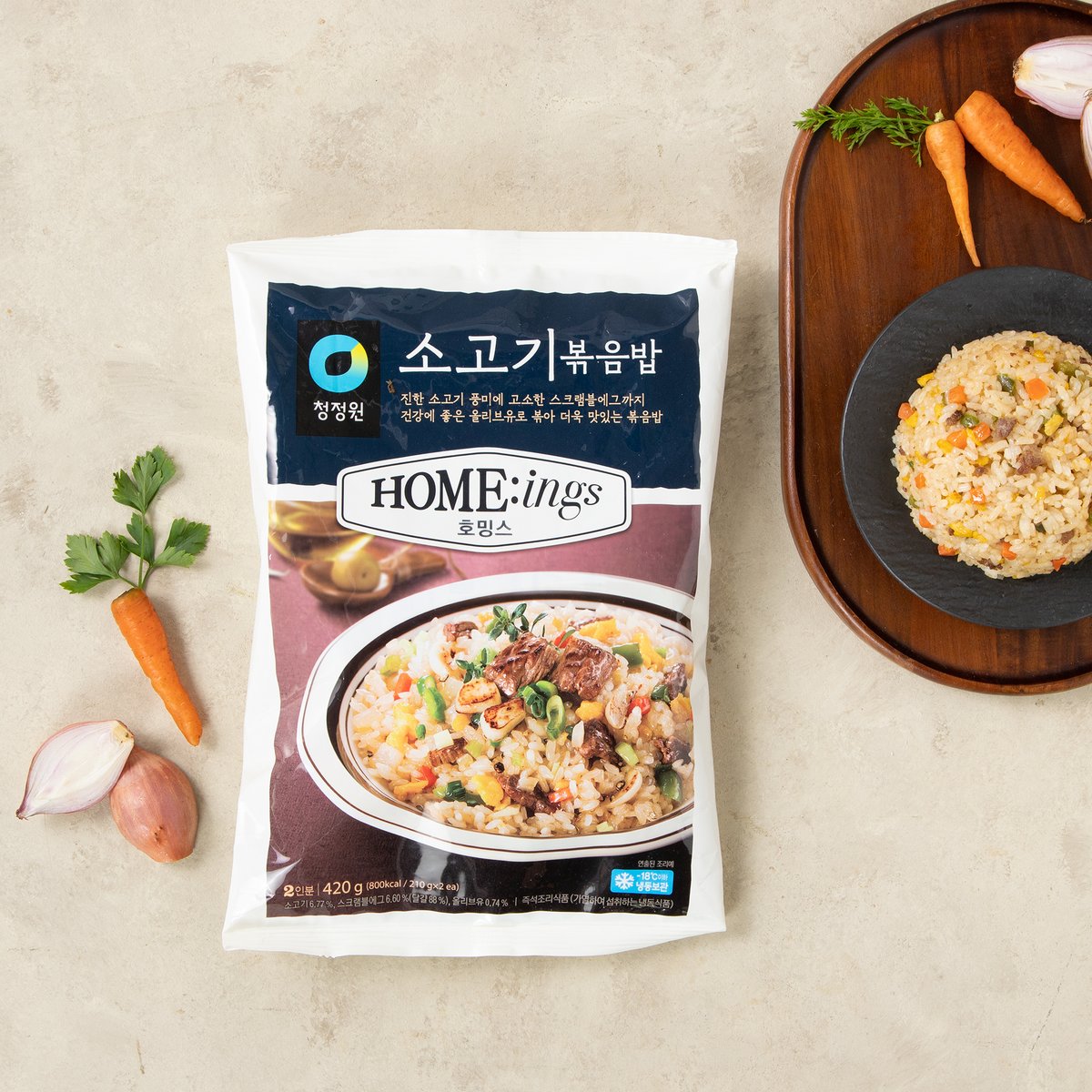 청정원 호밍스 소고기볶음밥 420g - SSG.COM