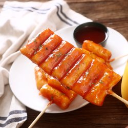 [푸딩팩토리] 쌀 떡꼬치 1.3kg (130g x 10ea) 분식 휴게소간식 간편조리 - SSG.COM