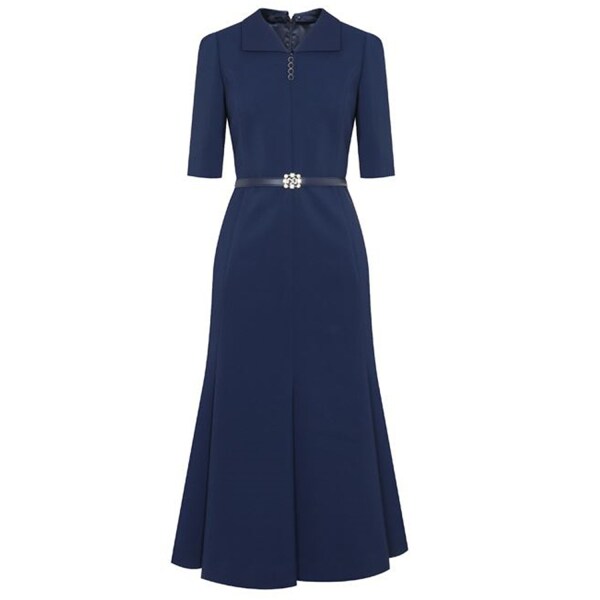 벨티드 카라 벨라인 원피스 MWBAWO5180-BL - SSG.COM