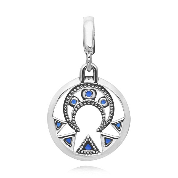 [판도라] 799669C01 판도라 미 문 파워 메달리언 펜던트 겸 댕글 실버 참 - SSG.COM