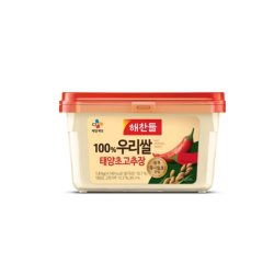 CJ 해찬들 우리쌀 태양초 골드 고추장 1.5kg+300g 2개 - SSG.COM