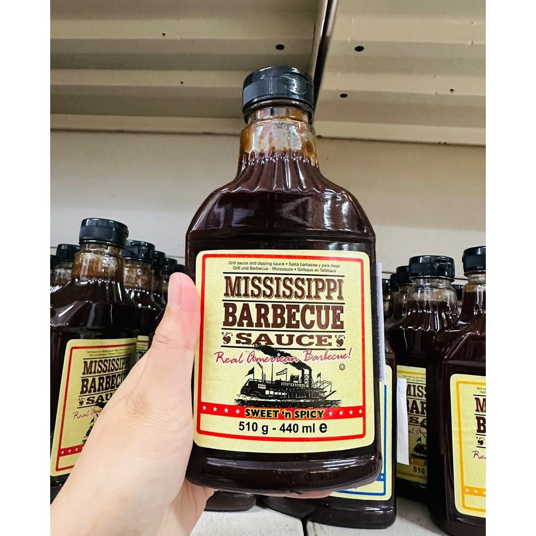 미시시피 BBQ 바베큐 소스 스위트 앤 스파이시 440ml, 믿고 사는 즐거움 SSG.COM