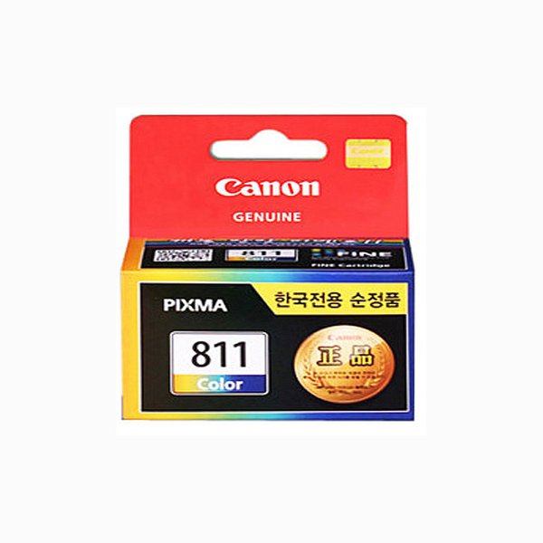 프린터잉크 캐논 정품잉크 CL-811XL 대용량컬러 캐논 PIXMA IP2770 IP2772 - SSG.COM