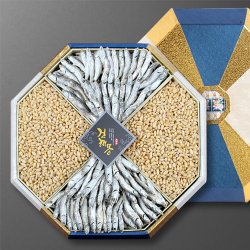 건해몽 팔각 명월세트 4호(죽방멸 210g * 2EA / 국산잣 600g * 2EA) - SSG.COM