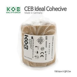 독일 KOB CEB Ideal Cohesive 압박용밴드 의료기기 6cm x 5m 1롤 - SSG.COM