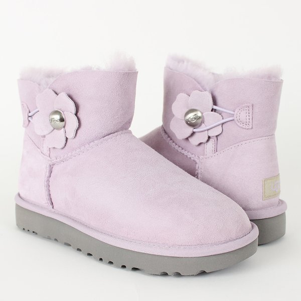 어그 미니 베일리 버튼 퍼피 여성 부츠 1092295 라벤더 퍼그 UGG MINI BALEY - SSG.COM