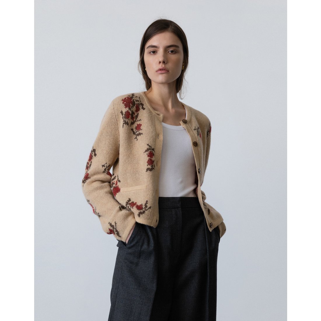 [22FW] Alpaca Jane Cardigan [Sand Beige] JWSW2F907I2, 믿고 사는 즐거움 SSG.COM