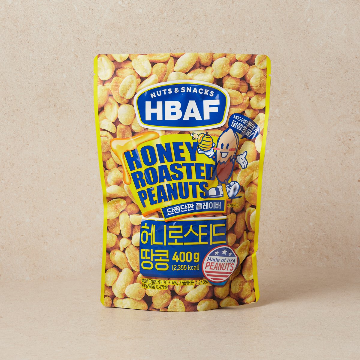 HBAF 허니로스티드 땅콩 400g - SSG.COM
